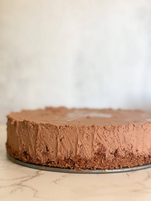 Ferrero rocher mousse cake - lizasfarmhouse.com