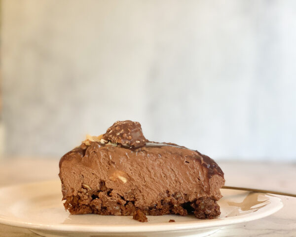 Ferrero rocher mousse cake - lizasfarmhouse.com