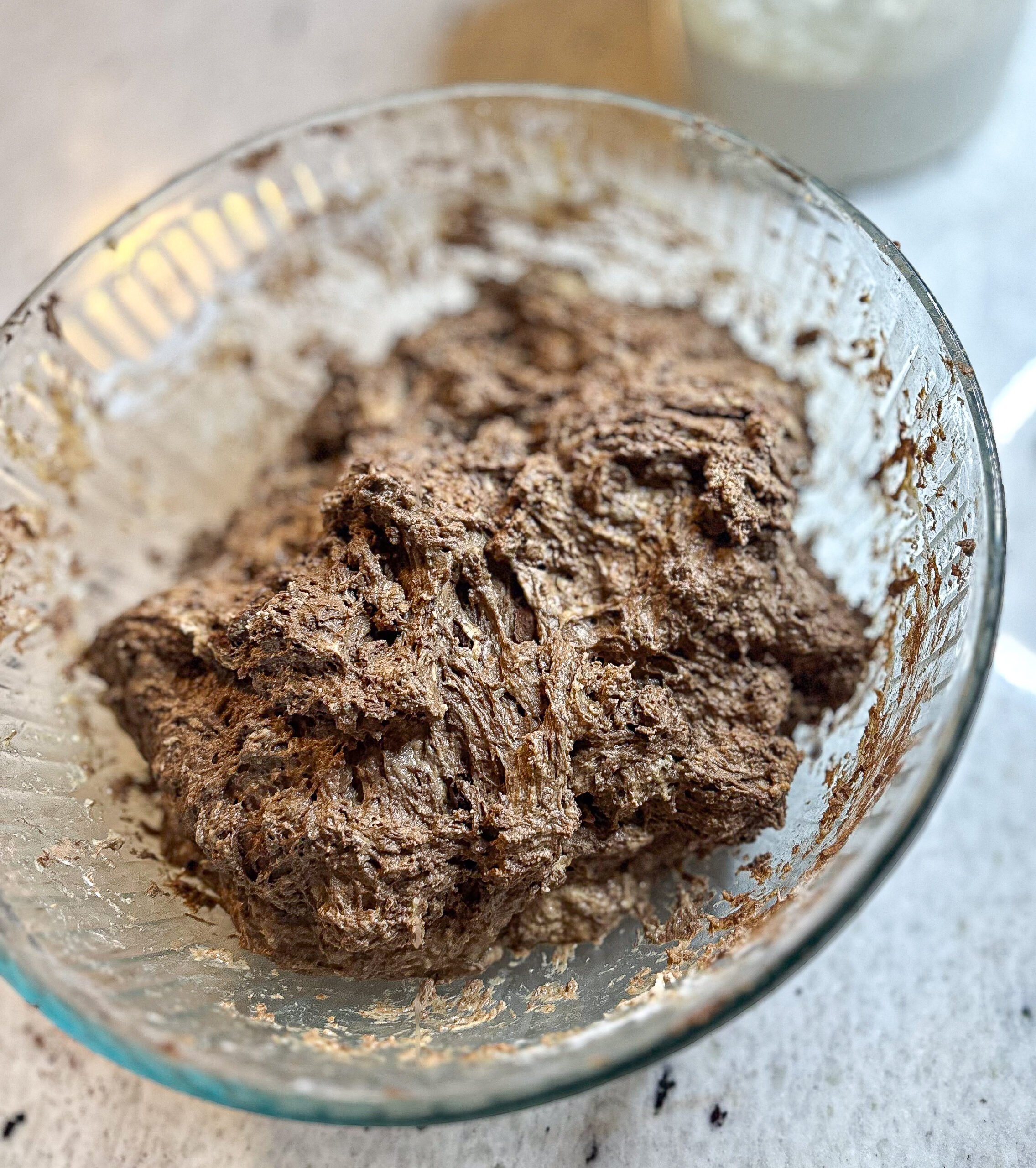 Double Chocolate Sourdough Bread - lizasfarmhouse.com