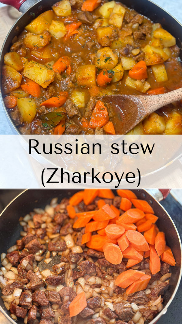 Russian Stew (Zharkoye) - lizasfarmhouse.com