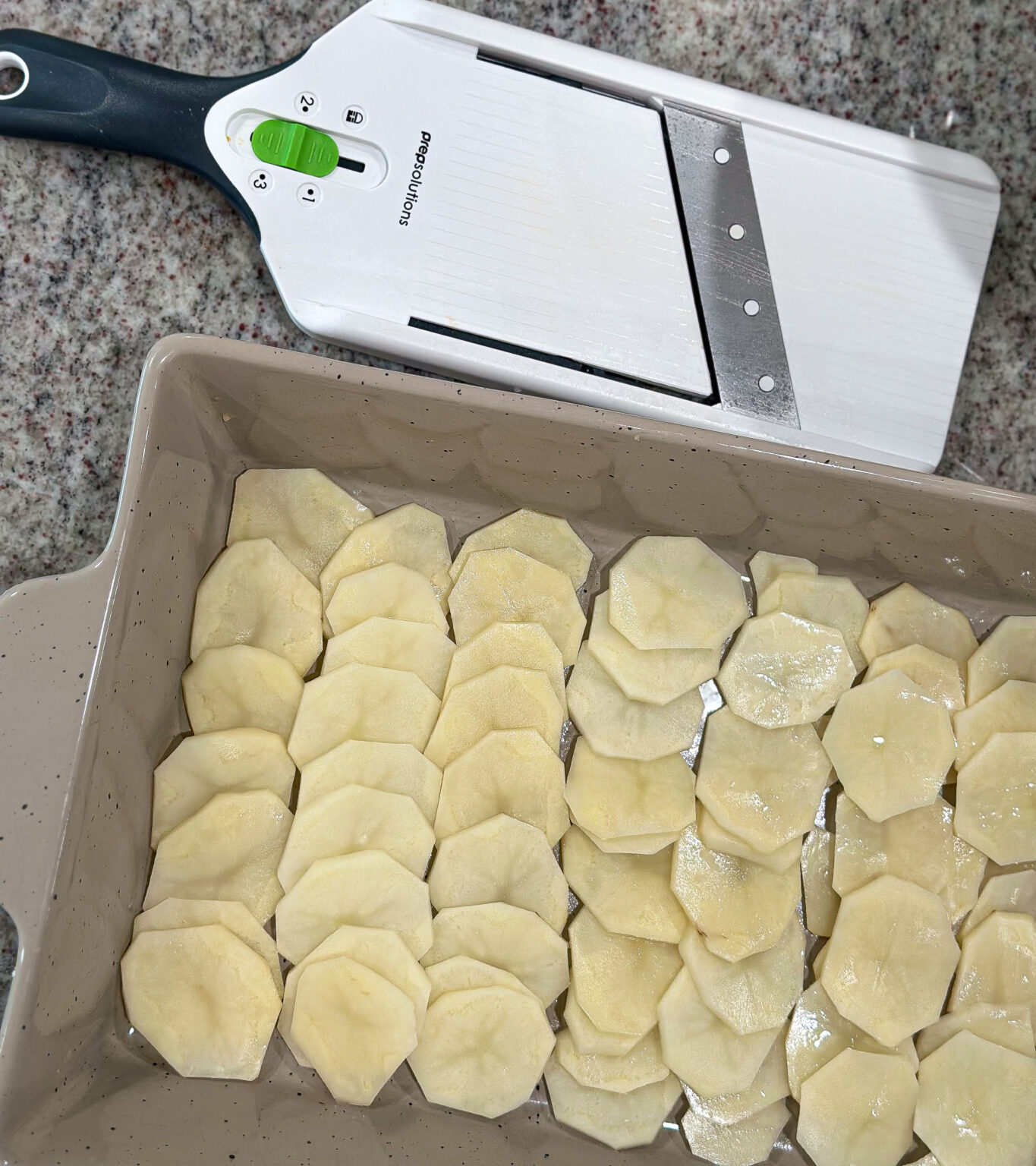 Serbian potato moussaka - lizasfarmhouse.com