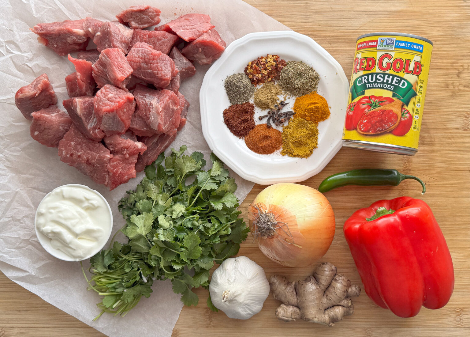 Easy beef karahi recipe - lizasfarmhouse.com