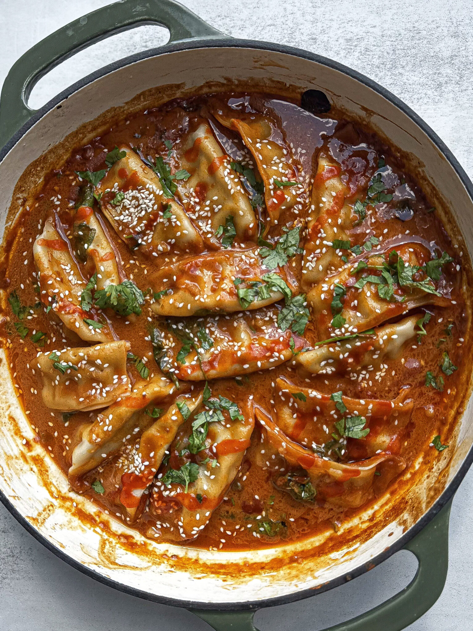 Viral Dumpling Bake - lizasfarmhouse.com